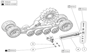 2021 Camso UTV 4S1 Parts Diagrams - Buy Parts for Camso UTV Tracks